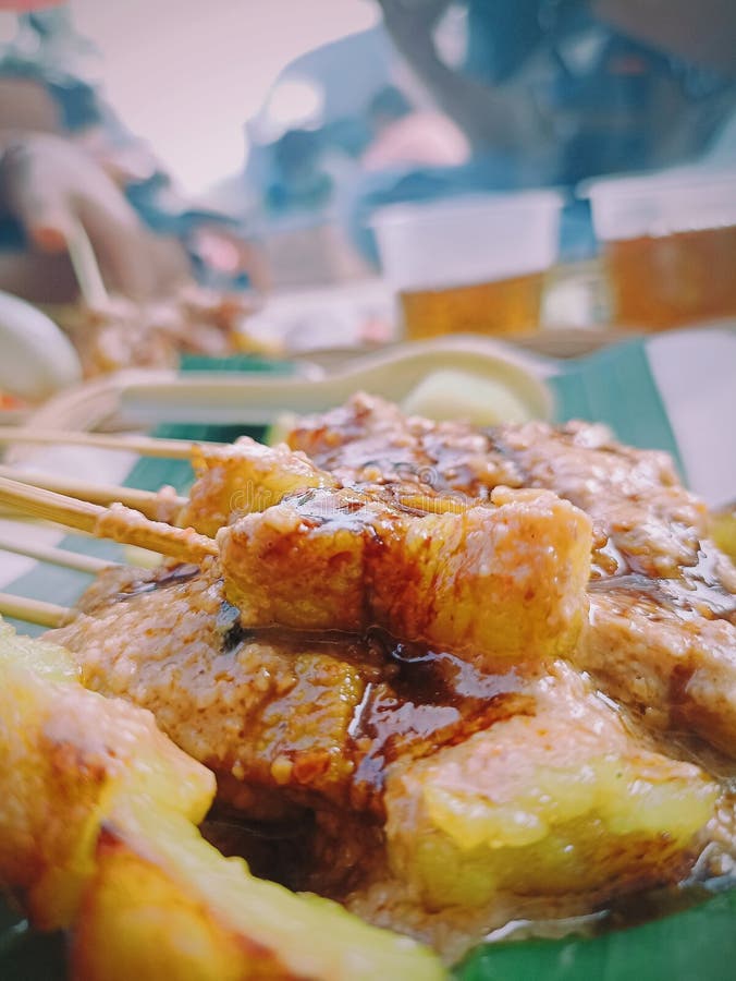 Satay jando stock photo. Image of cuisine, curry, fish - 264857818