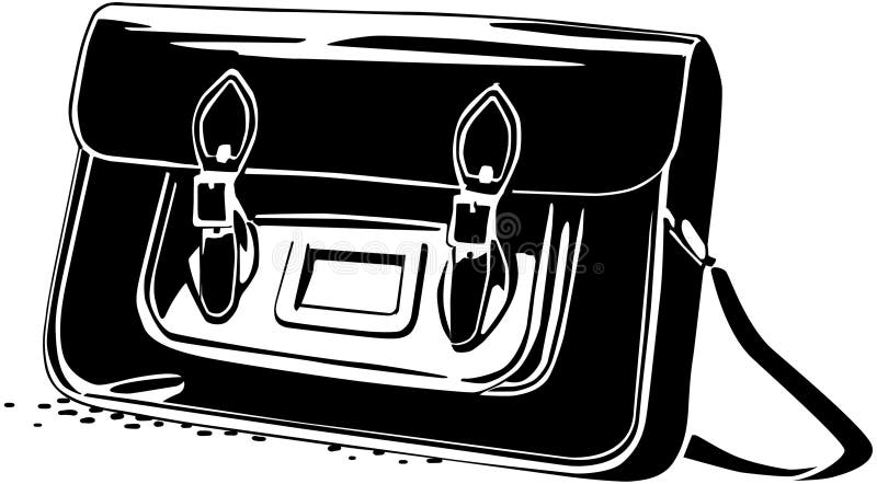 Satchel stock vector. Illustration of classic, graphics - 42095121