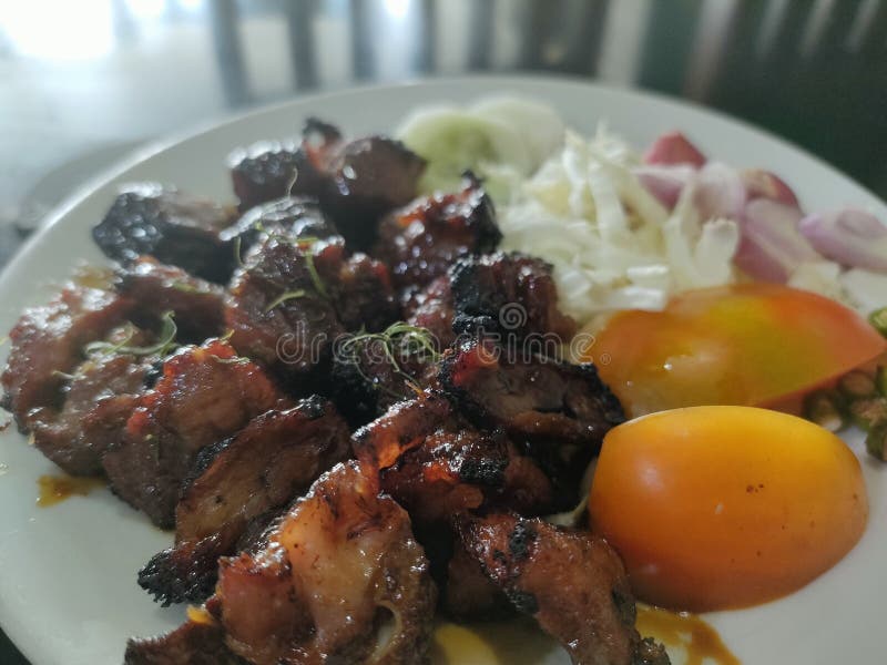 Sate Kambing ,Indonesian Food Stock Photo - Image of indonesian, grill ...