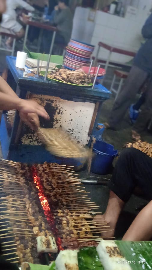 Sate maranggi stock image. Image of good, food, typical - 263506085