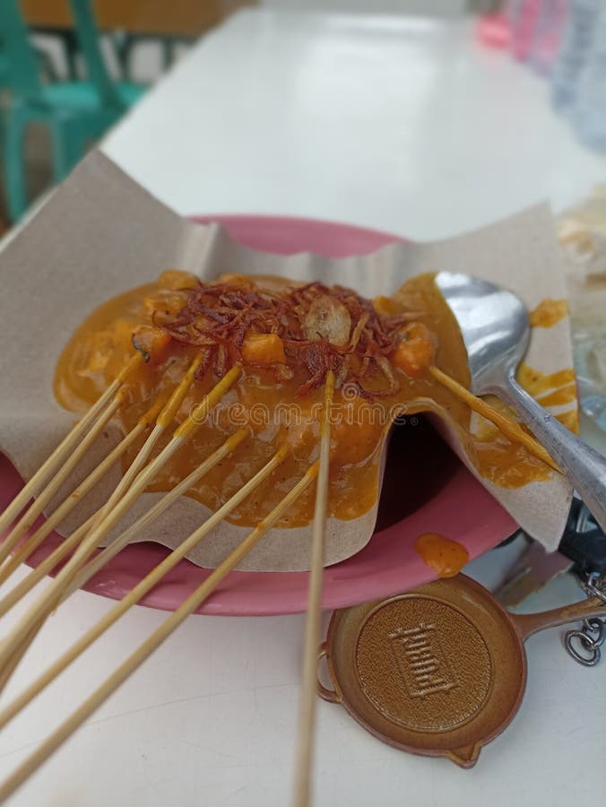 Sate Padang is Indonesian Tradisional Food Editorial Stock Image ...
