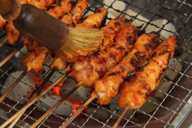 Sate Serepeh Rembang stock photo. Image of javanese, charred - 72988364