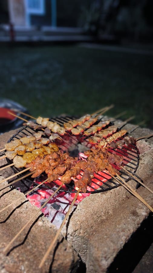 Sate, Typical Food of Madura, Indonesia. Stock Photo - Image of typical ...