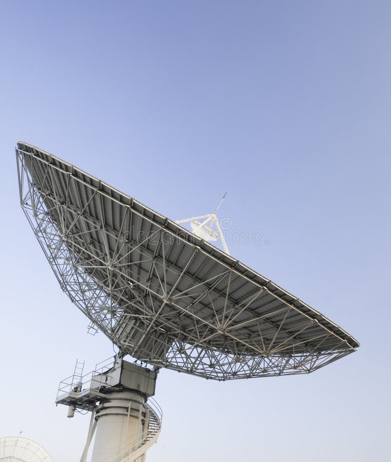 Satellite antenna stock photo. Image of communicate, cable - 28679956