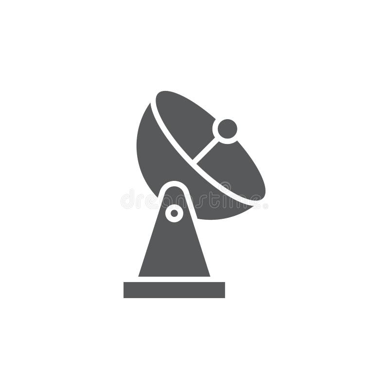 Radio Antenna Vector Icon Symbol Isolated on White Background Stock ... Radio Antenna Vector Icon Symbol Isolated on White Background Stock ...