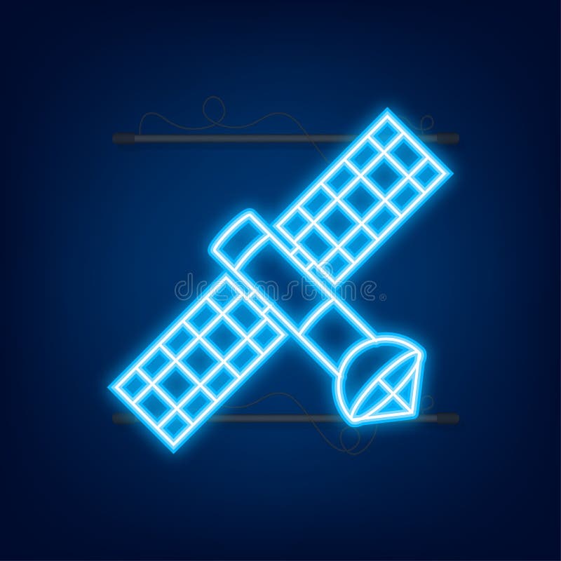 The Satellite. Artificial Satellites Orbiting the Planet Earth GPS ...