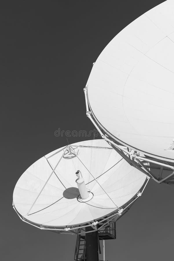 Communication dish stock image. Image of blue, dish, white - 178539