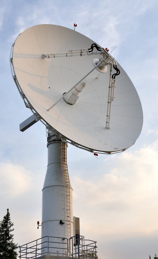 Satellite disc stock photo. Image of cloud, antenna, broadband - 15000944