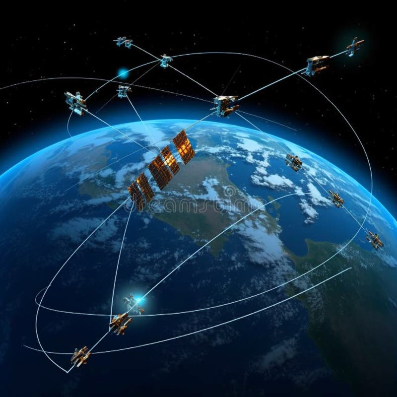Satellite Communications. Sphere of Technology: Human-Made Object in ...