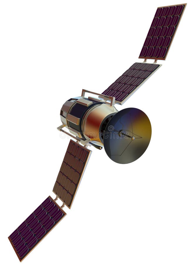 Satellite stock image. Image of isolated, decoder, astronomy - 76313209