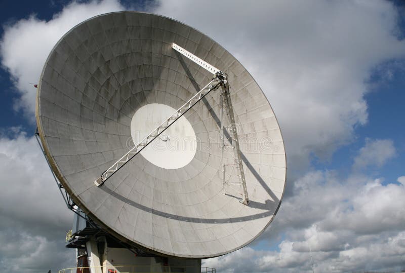 Military satellite dish stock image. Image of signal, radio - 2371403