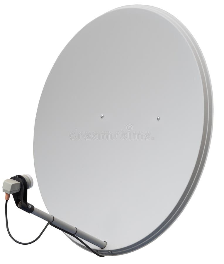 Satellite dish antenna stock image. Image of satellite - 122631399