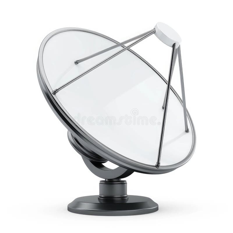 Modern Satellite Dish Antenna for Global Communication Stock ...