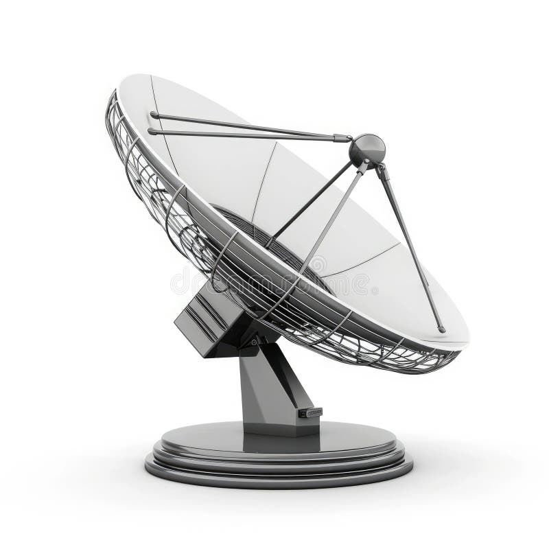 Satellite Dish Antenna, a Modern Communication Technology Stock ...