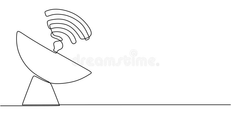 Satellite Drawing Stock Illustrations – 18,776 Satellite Drawing Stock ...