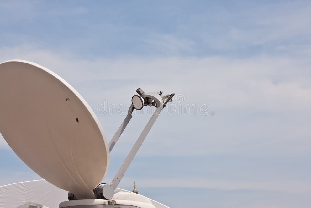 Satellite dishes stock photo. Image of antenna, equipment - 32030958
