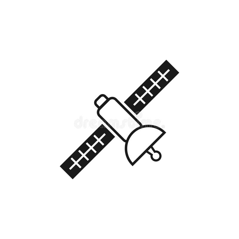 Satellite Icon Design Template Vector Isolated Stock Illustration ... Satellite Icon Design Template Vector Isolated Stock Illustration ...