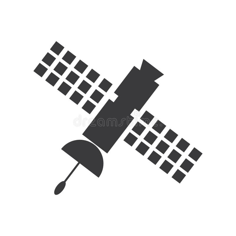 Satellite Icon, Transmission Vector Illustration Stock Vector ...