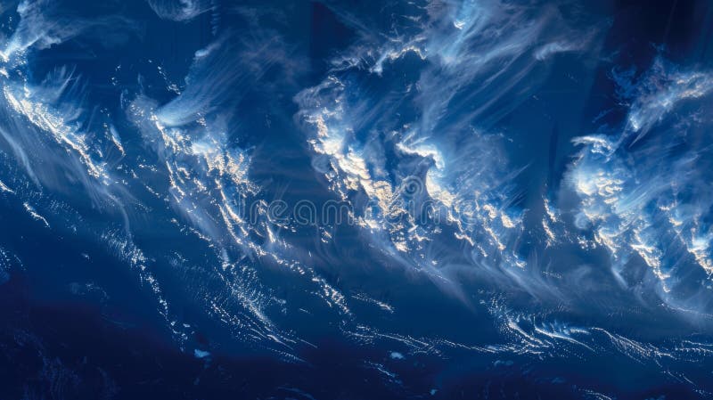A Satellite Image of Earths Atmosphere Highlighting the Intricate ...
