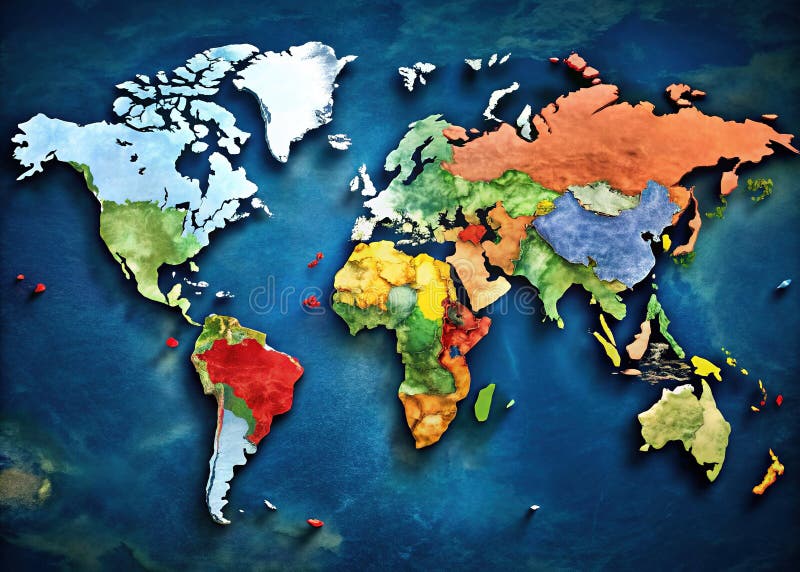 Global Conflicts and Alliances a Satellite Visualization of ...