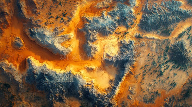 Satellite Imagery Captures Detailed Geospatial Analysis of Rugged ...