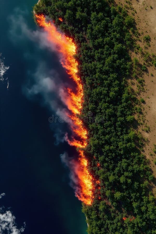 Satellite Imagery Reveals Forest Fire Damage, Rapid Response Deployment ...