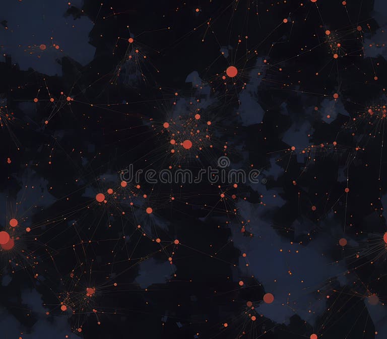 Satellite Map, Fabric Pattern, Seamless Pattern. Stock Illustration ...