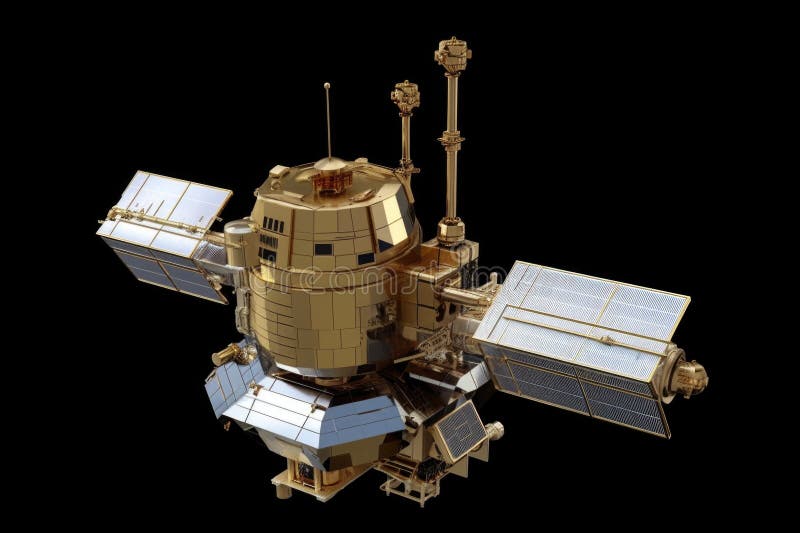 Satellite with Modular Design for Easy Upgrades and Maintenance Stock ...