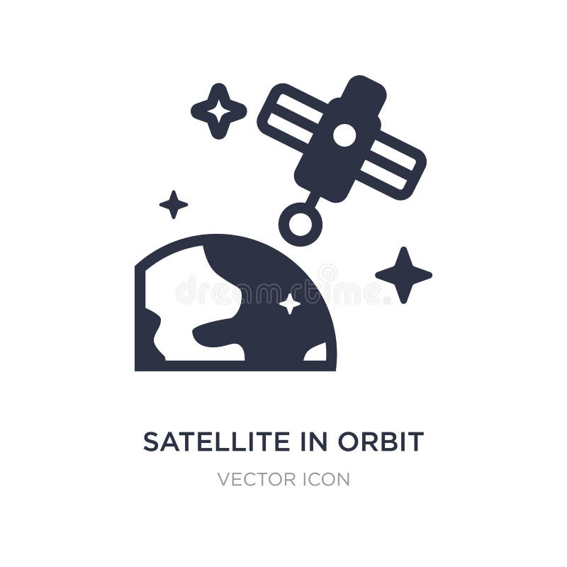 Satellites Orbiting Around Earth Stock Illustrations – 26 Satellites ...