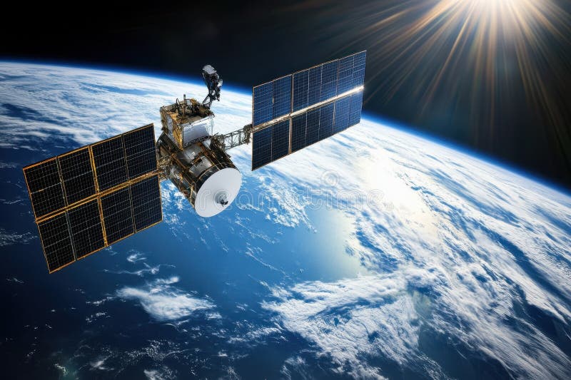 Satellite Orbiting Earth Captures Stunning View of Planet and Sun S ...