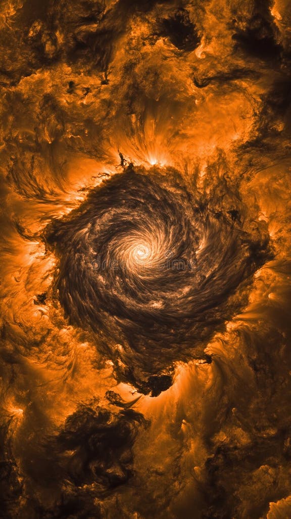 Satellite S View of Swirling Solar Wind Patterns during a Magnetic ...