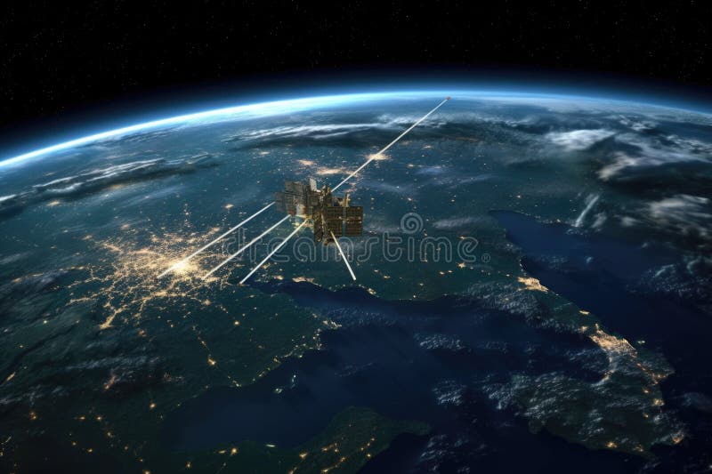 Low Earth Orbit Satellite Stock Illustrations – 285 Low Earth Orbit ...