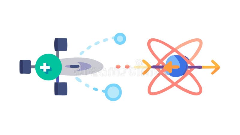 Satellite Scientific Communication Icon, Space Research, Global Science ...