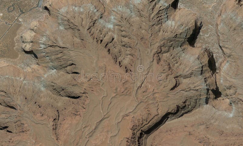 Satellite Top View Texture Over Utah Stock Photo - Image of nasa ...