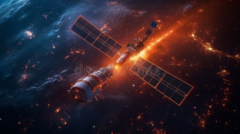 Satellite Transmits Entangled Particles Across the Cosmos at Twilight ...