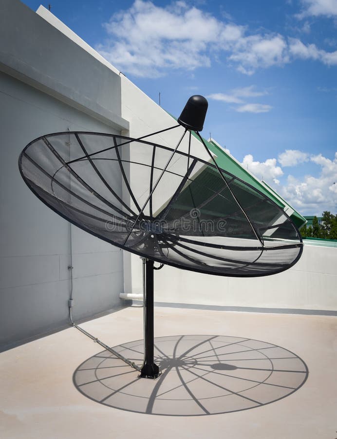 Satellite TV stock image. Image of dish, communicate - 97564251