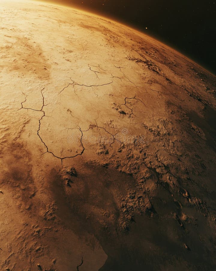 Satellite View of Earth Showing South Asian Monsoon System Stock ...