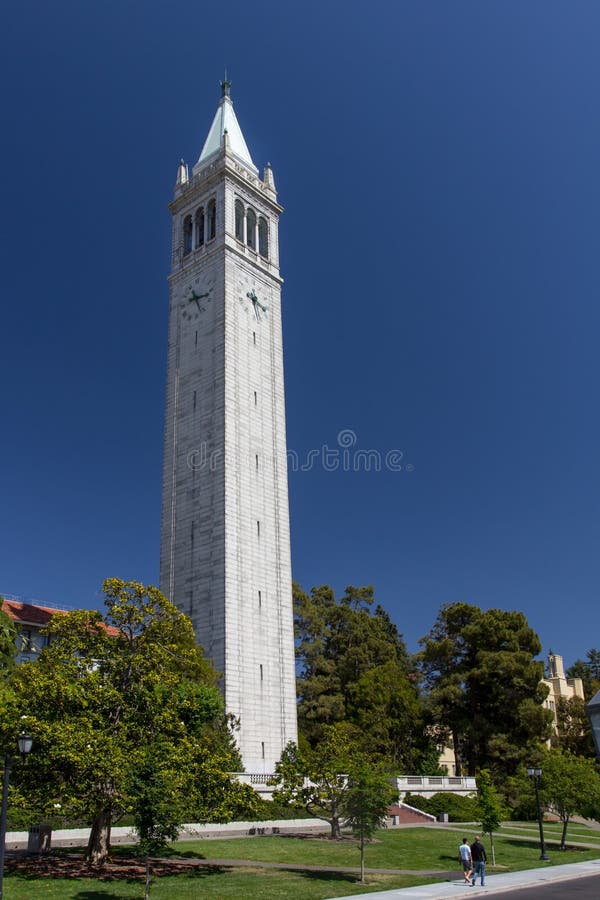 UC Berkeley Campanile Esplanade Stock Image - Image of building ...