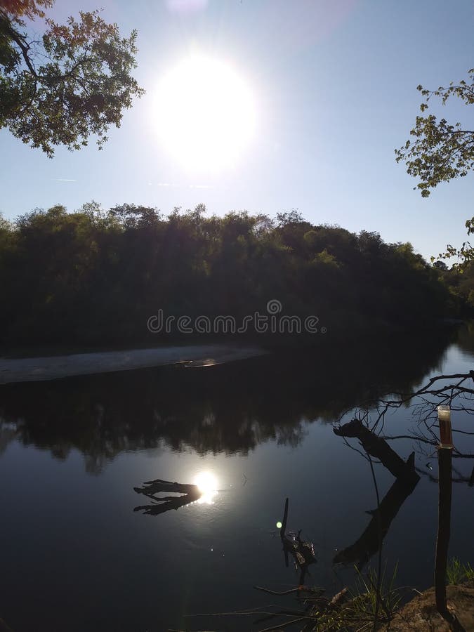Satilla river solitude stock image. Image of river, afternoon - 150516675