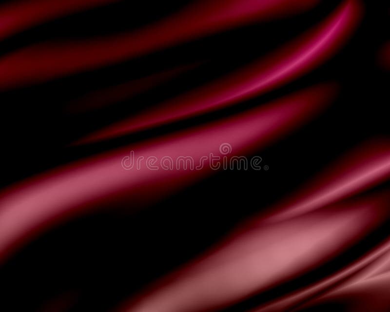 Satin Abstract Red Background with Silk Waves. Stock Image - Image of ...