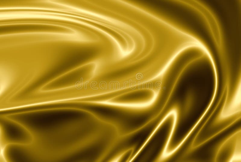 Satin Silk Background Gold Color Stock Illustration - Illustration of ...