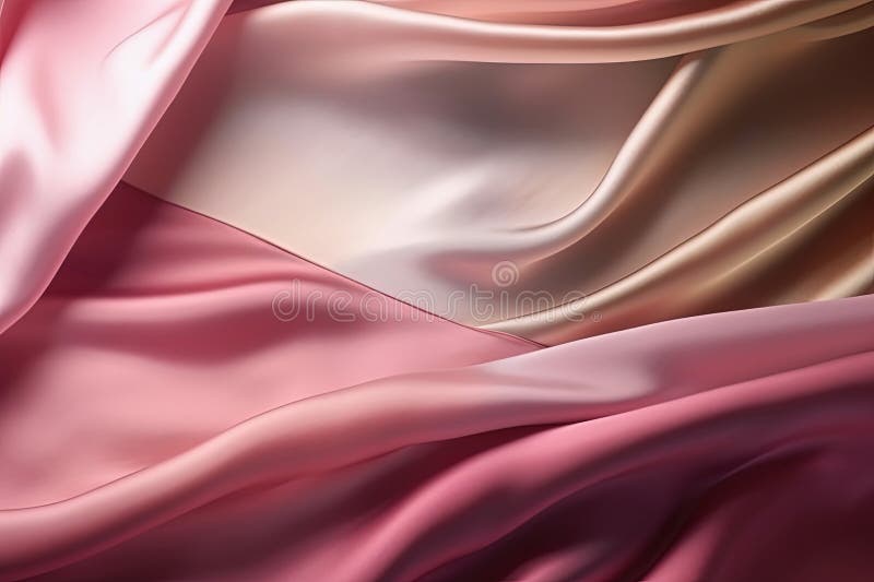 Satin Texture Pink Gradient Fabric Background, Silk Backdrop ...