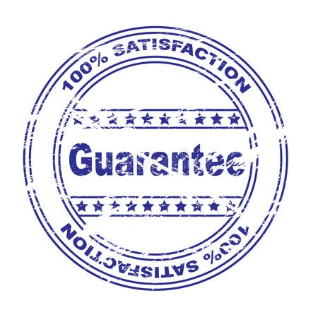 Satisfaction Guarantee Stamp (vector) Stock Vector - Illustration of ...