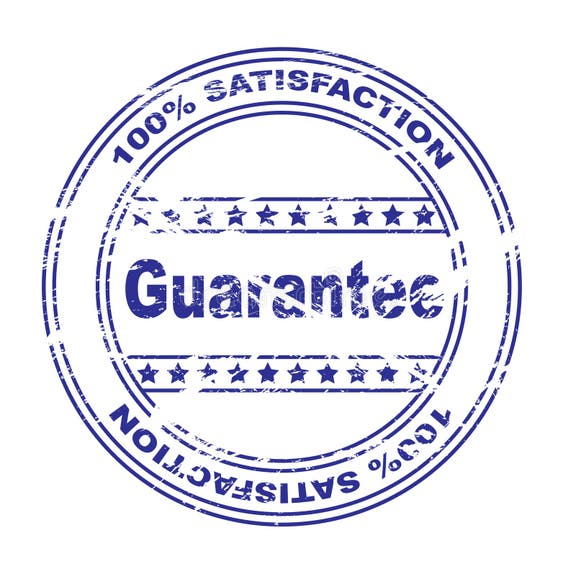 Satisfaction Guarantee Stamp (vector) Stock Vector - Illustration of ...