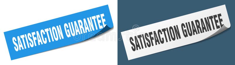 Guarantee sticker. stock vector. Illustration of square - 153379621