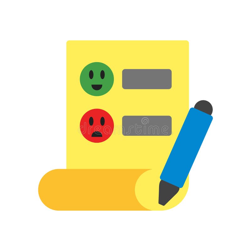 Satisfaction Icon Vector Isolated on White Background, Satisfaction ...