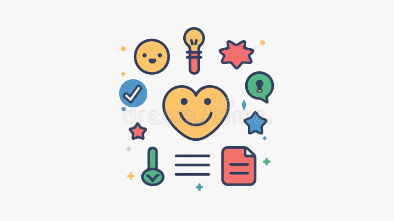 Satisfaction Survey Icon for Feedback Concepts in Modern Design Stock ...