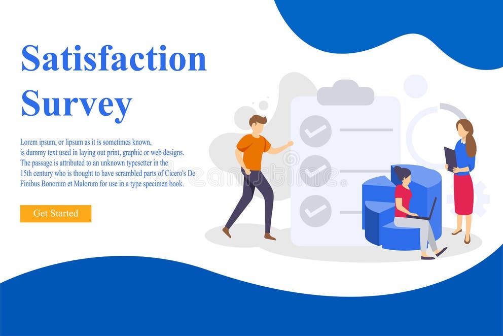 Satisfaction stock vector. Illustration of client, comment - 239258529