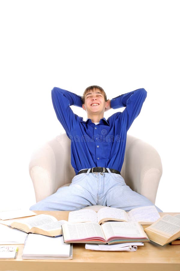 Satisfied Student stock photo. Image of years, student - 4944704