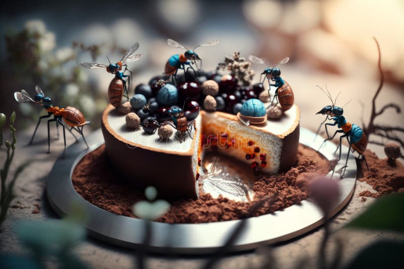 Ants Feast in Unreal Engine 5 with Hyper-detailed Attention To Detail ...